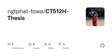 Github Ngtphat Towact512h Thesis