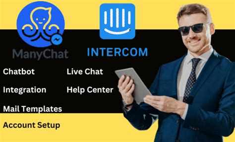 Setup Chatbot Intercom Live Chat Intercom Manychat Telegram Bot Chatbot