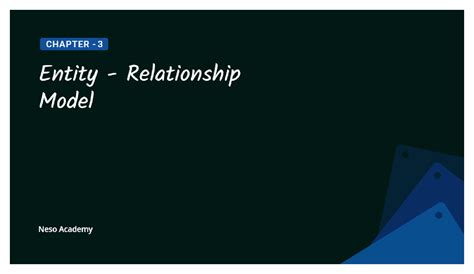 Basic Concepts Of Entity Relationship Model ICT Studocu