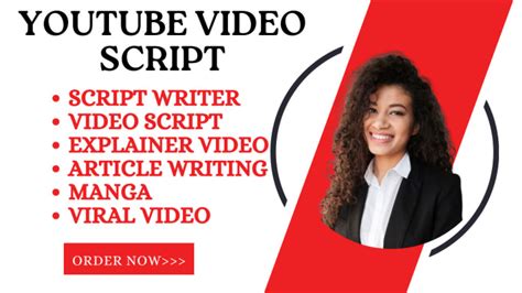 Youtube Script Writer Movie Recap Script Video Script Writing Script Writing By Nora