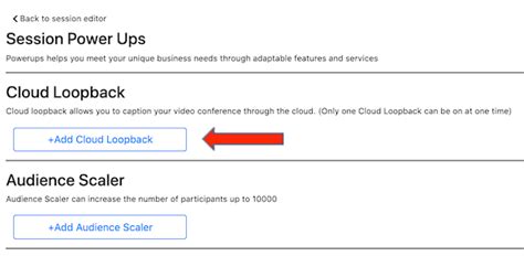 How To Set Up Cloud Loopback Captions For Multiple Speakers