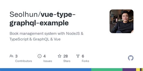 GitHub Seolhun Vue Type Graphql Example Book Management System With NodeJS TypeScript