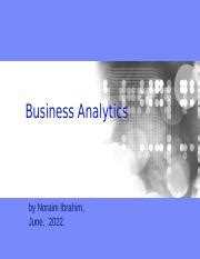 LECTURE BA B Integer Linear Optimization Models Ppt Business Analytics By Noraini Ibrahim