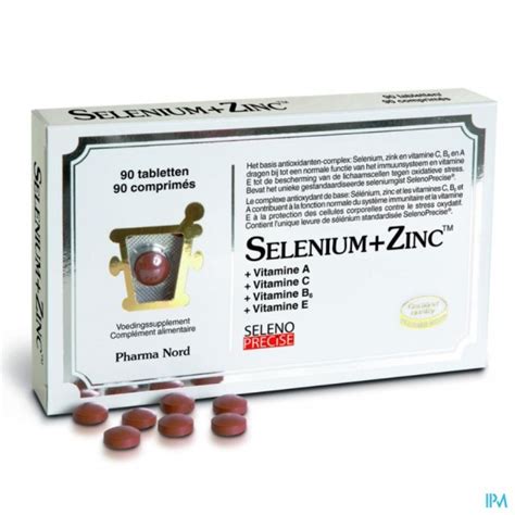 SELENIUM ZINC TABL 90 Apotheek Thiels