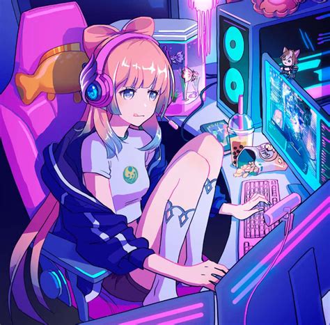 El Mejor Fondo De Pantalla De Chica Gamer