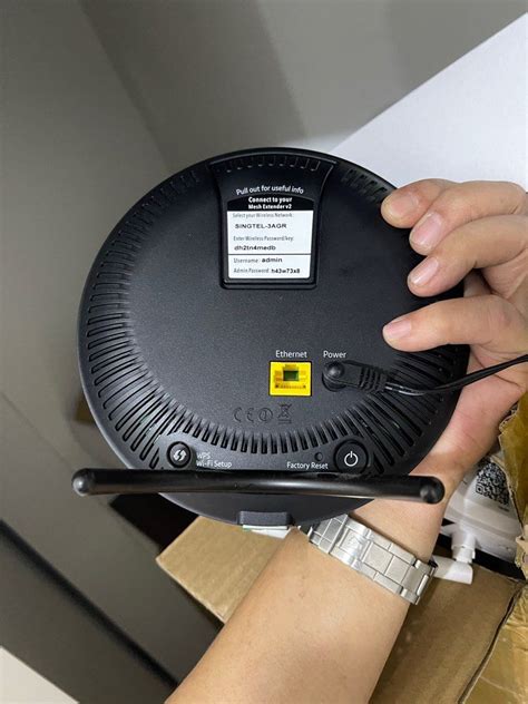 Singtel Mesh Extender Computers Tech Parts Accessories Other Accessories On Carousell