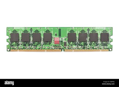 RAM Computer Memory Chip Modules Isolated On White Stock Photo Alamy