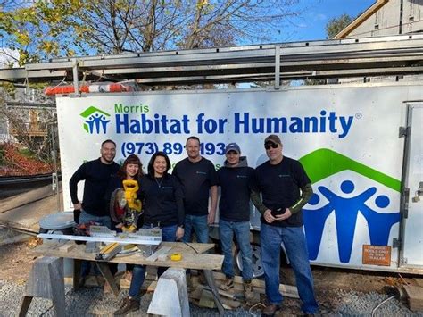 Rob Feldmann On Linkedin My Teammates And I Enjoyed Volunteering Today At A Morris Habitat For