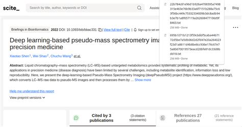 Deep Learning Based Pseudo Mass Spectrometry Imaging Analysis For