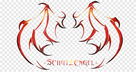 어깨에 천사와 악마 문신 산수화 타투