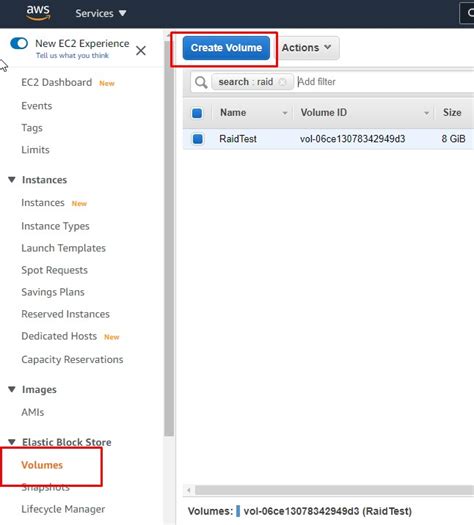Raid5 Array Configuration And Mount It To An Amazon Ec2 Instance As The Additional Storage