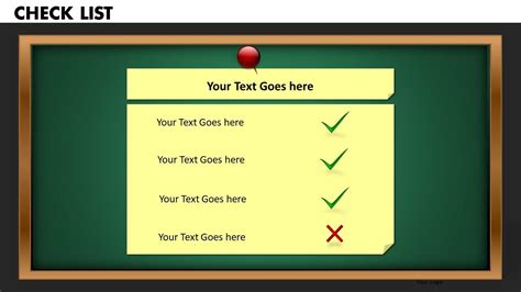 check list powerpoint presentation slides db presentation powerpoint
