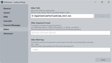 Per Repository Editor Sublime Merge Sublime Forum