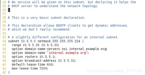 Linux Dhcp服务的配置（dhcp服务器客户端中继器 中继器被分配保留地址）lkmnbz的博客 Csdn博客
