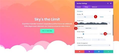 How To Recreate Elegant Themes Section Divider Examples With Divi