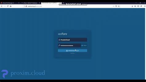 How To Install Xenforo 2 Proximcloud Youtube