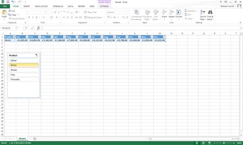 how to use slicers in excel bespoke excel