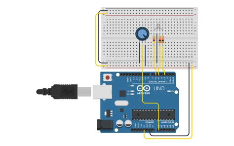 Circuit Design Rgb Serial Monitor Potentiometer Tinkercad