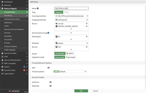 Technical Tip Enabling Split Tunnel Feature For S Fortinet Community