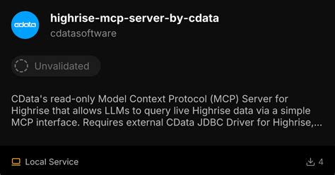 Highrise Mcp Server By Cdata MCP S LobeHub