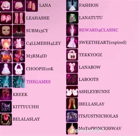 Dti Codes 4 Yall In 2025 Sweetheart Lana Fashion