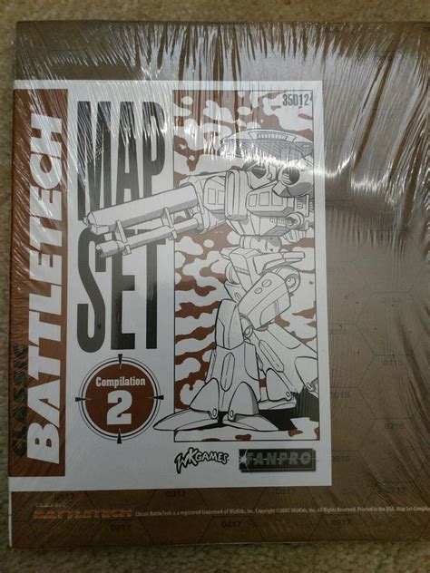 Classic Battletech Map Compilation Set 2 New Sealed 2932551769