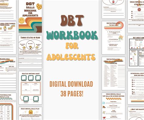 Dbt Workbook For Adolescents Dbt Workbook For Teens Dialectical
