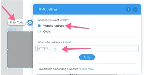how to add a member link embed to wix memberspace help docs