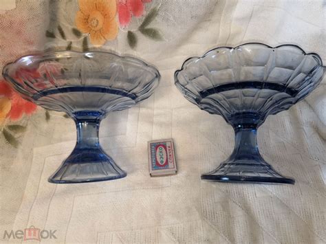 ваза советская вазочка конфетница фруктовница на ножке цветное