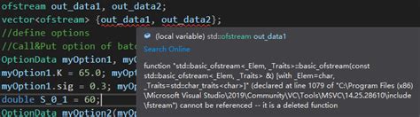 C Vector Of Ofstream Objects Cannot Be Created Stack Overflow