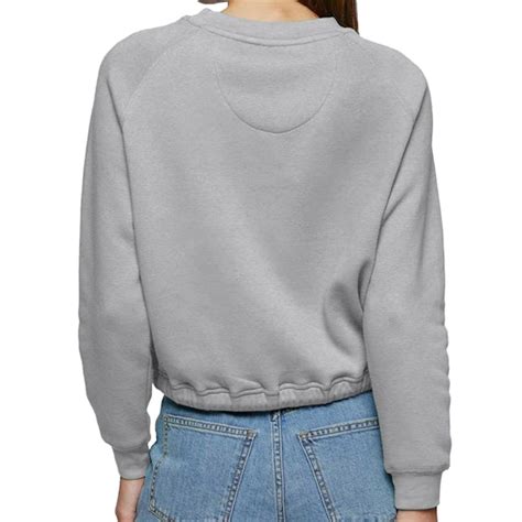 Custom Lat Womens Relaxed 3 End Boxy Fleece Crewneck Sweatshirt