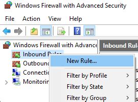 Windows Firewall New Rule IT Droplets