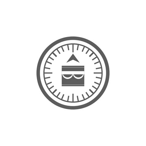 Direction To The Kaba Vector Icon Illustration 23246547 Vector Art At Vecteezy