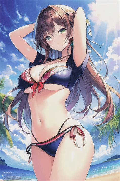 Bikini Waifu 13 By Jazzycoffee On Deviantart
