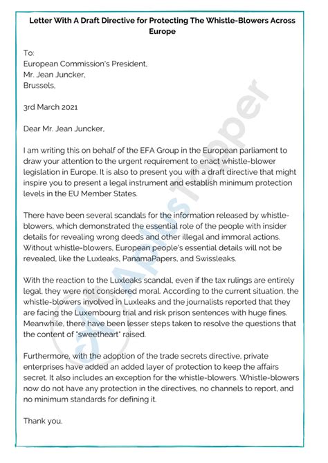 Sample Directive Letters Format Examples And How To Write Directive Letters CBSE Library