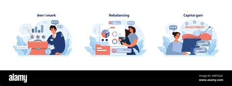 Investment Concepts Set Expert Analyzing Benchmarks Strategist