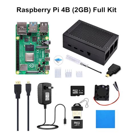 original 2gb ram raspberry pi 4b kit raspberry pi 4 model b with 32g