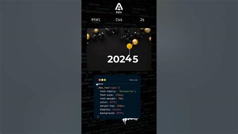 Happy New Year 2025 Coding Javafullstackdeveloper Cssanimation