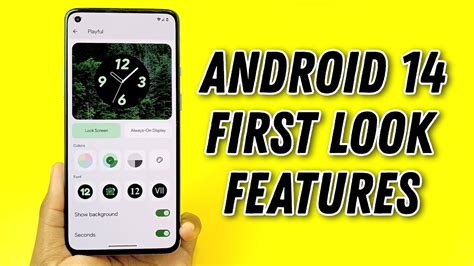 Google Android 14 First Look & Features - YouTube