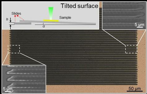 Figure S5 Optical Microscope Image Of The Nanowire Array Fabricated On