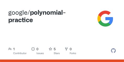 Github Google Polynomial Practice