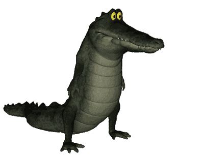 Best Animations Crocodile  Png Animated Reaction S Silly S