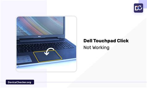 Dell Touchpad Click Not Working