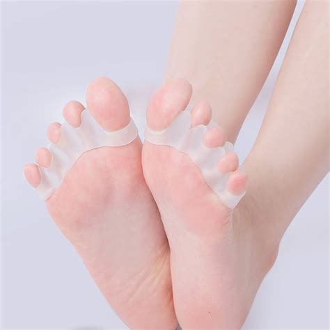 실리콘 발가락보호대 발가락보호링 발가락링 발가락벌리개 한쌍 온채널
