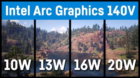 Intel Arc Graphics 140v Low Wattage Comparison Gaming Handheld Preview