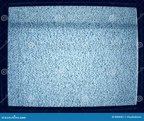 Flickering Screen Stock Image Image Of Screen Noise 8008387