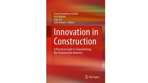 Seyed Hamidreza Ghaffar On Linkedin Innovation Construction Productivity