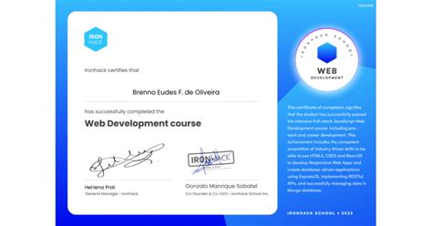 Brenno Eudes On Linkedin Rmt Wd Ft 2023 01 09 Pt • Brenno Eudes • Ironhack