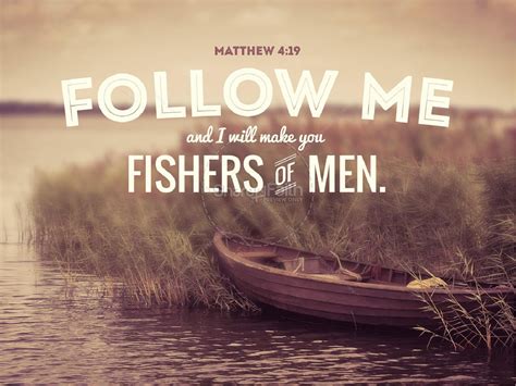Come Follow Me Fishers Of Men Sermon Powerpoint