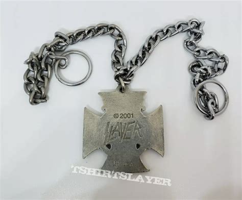 Slayer Iron Cross Pendant 1st Gen Tshirtslayer Tshirt And Battlejacket Gallery